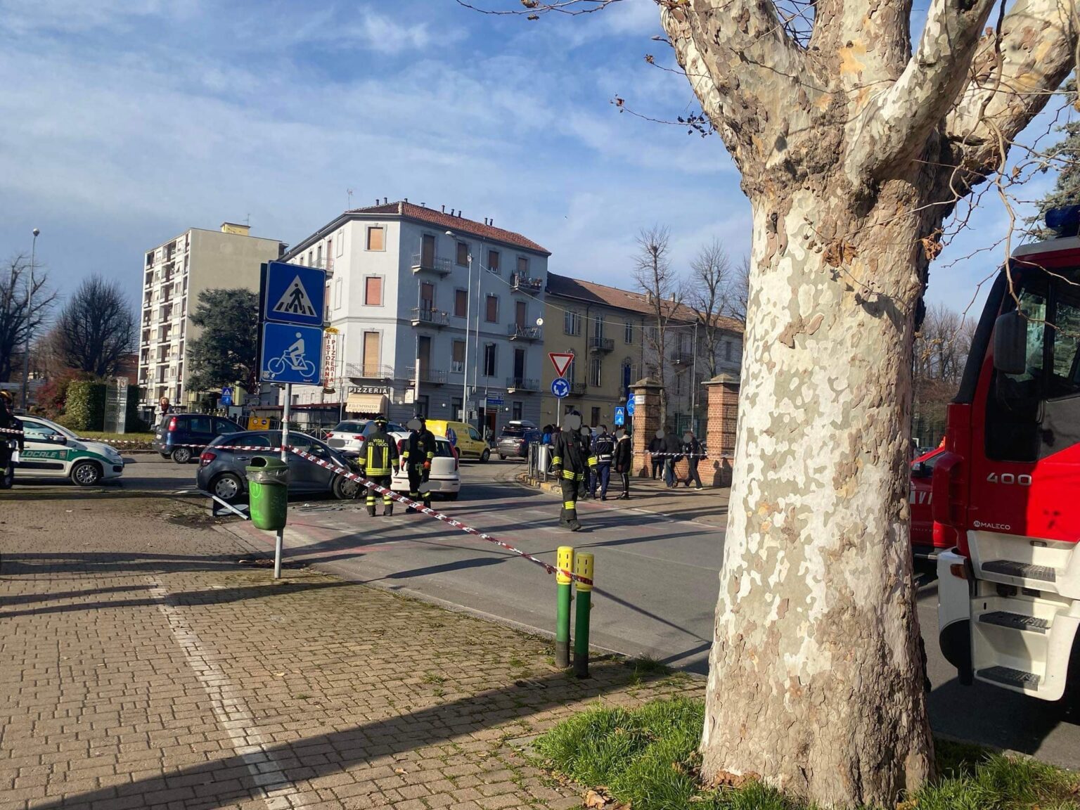 Incidente in spalto Marengo ad Alessandria: donna in rianimazione