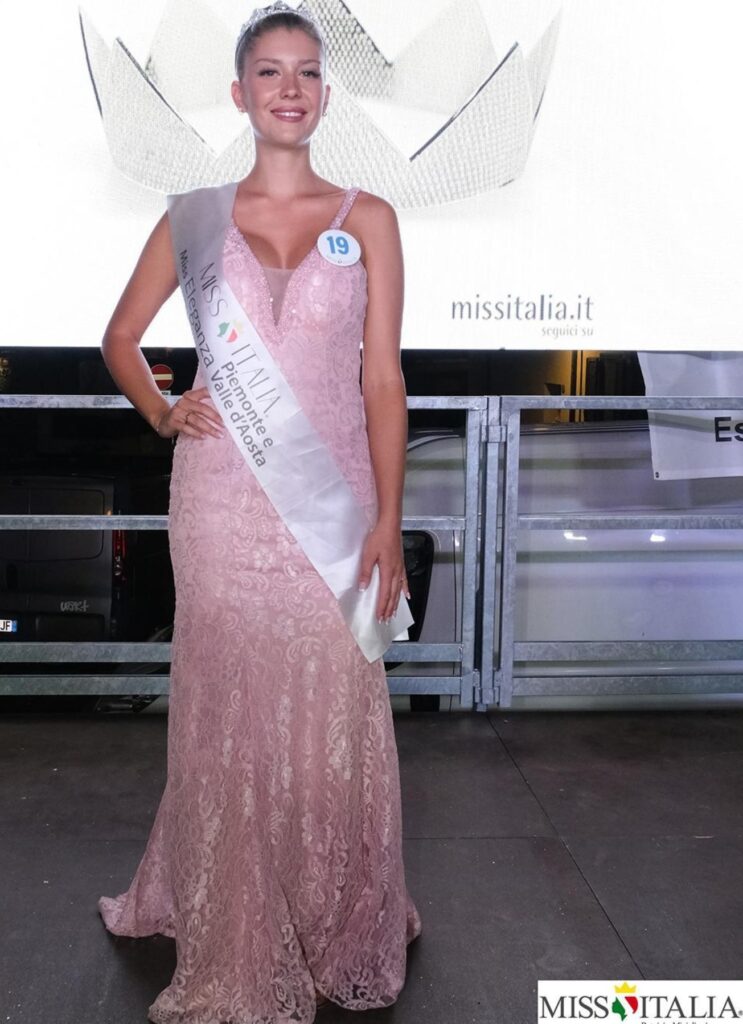 Miss Italia: Silvia Ghio Miss Eleganza Piemonte Val d'Aosta 2024