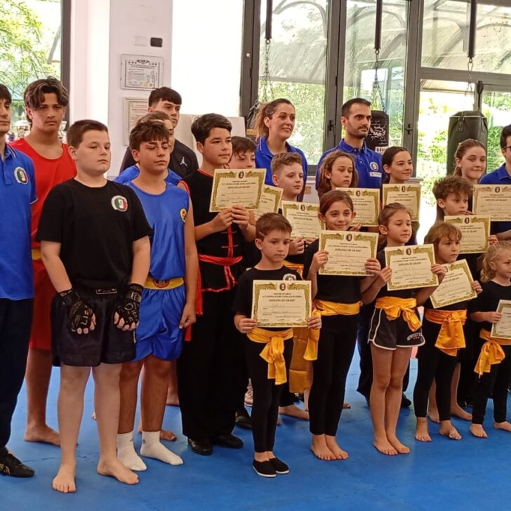 Accademia Wushu Sanda Alessandria: esami di cintura
