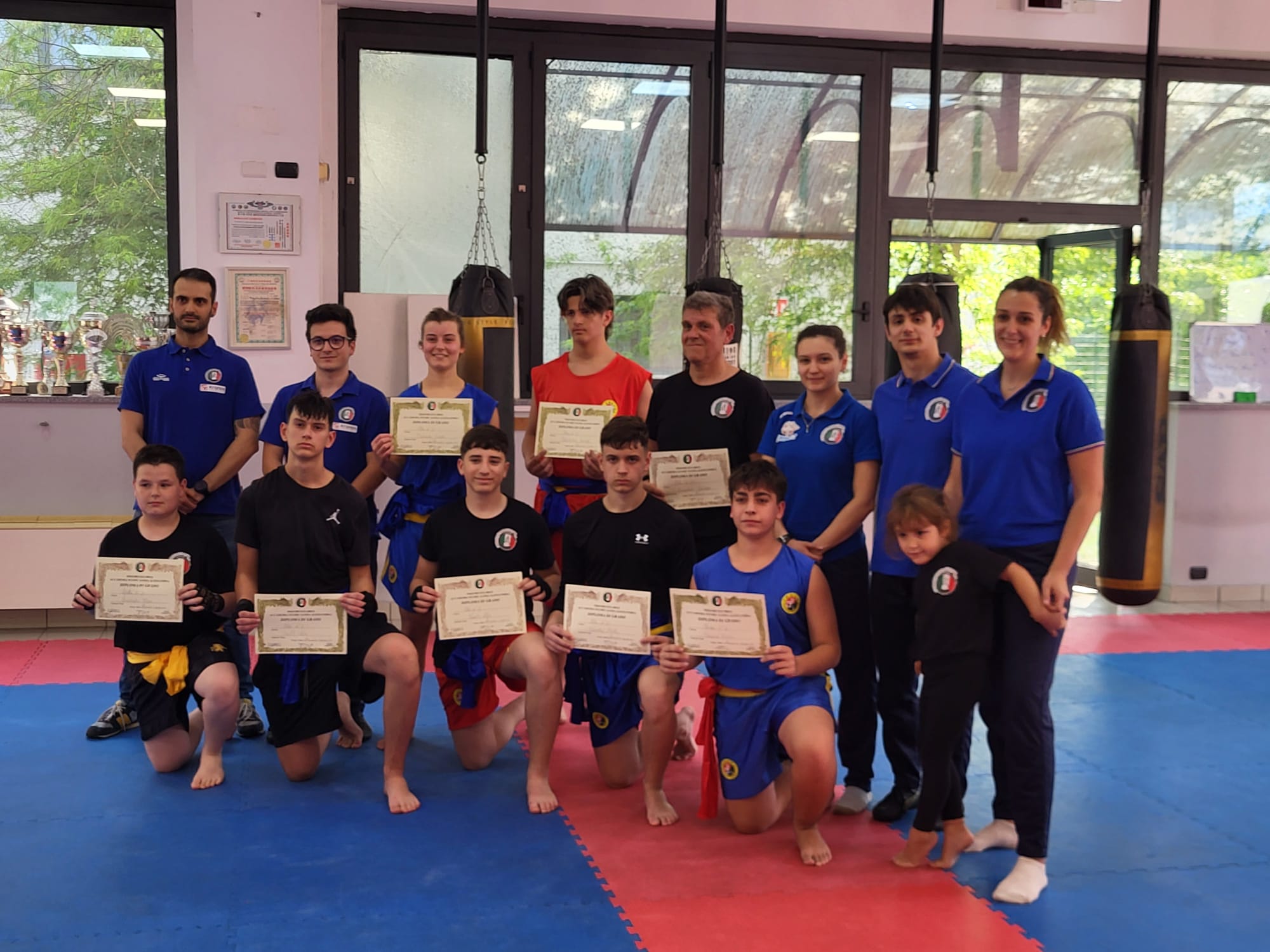 Accademia Wushu Sanda Alessandria: esami di cintura